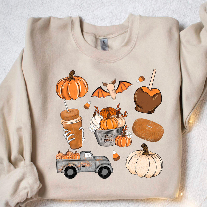 Fall Things Doodles PNG | DIGITAL DOWNLOAD | DIGITAL FILE – Cerra's ...