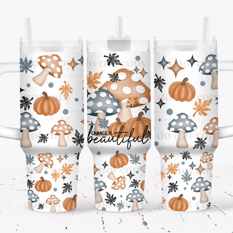 Change Is Beautiful 40oz Tumbler Wrap PNG | DIGITAL DOWNLOAD | DIGITAL FILE – Cerra's Shop ...