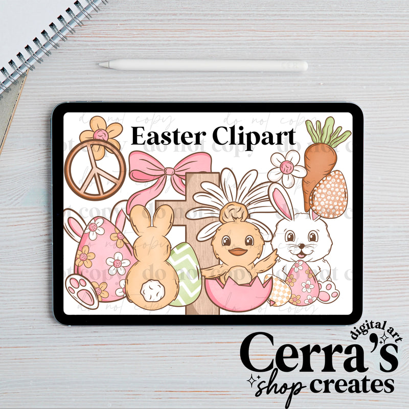 Easter Clipart set – Cerra's Shop Digital Designs