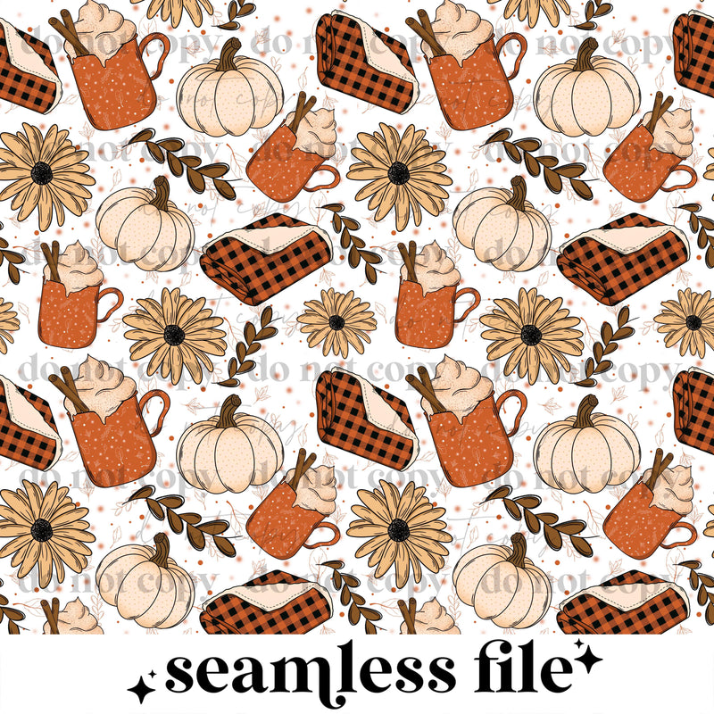 My Favorite Things Fall Seamless PNG | DIGITAL DOWNLOAD | DIGITAL FILE ...