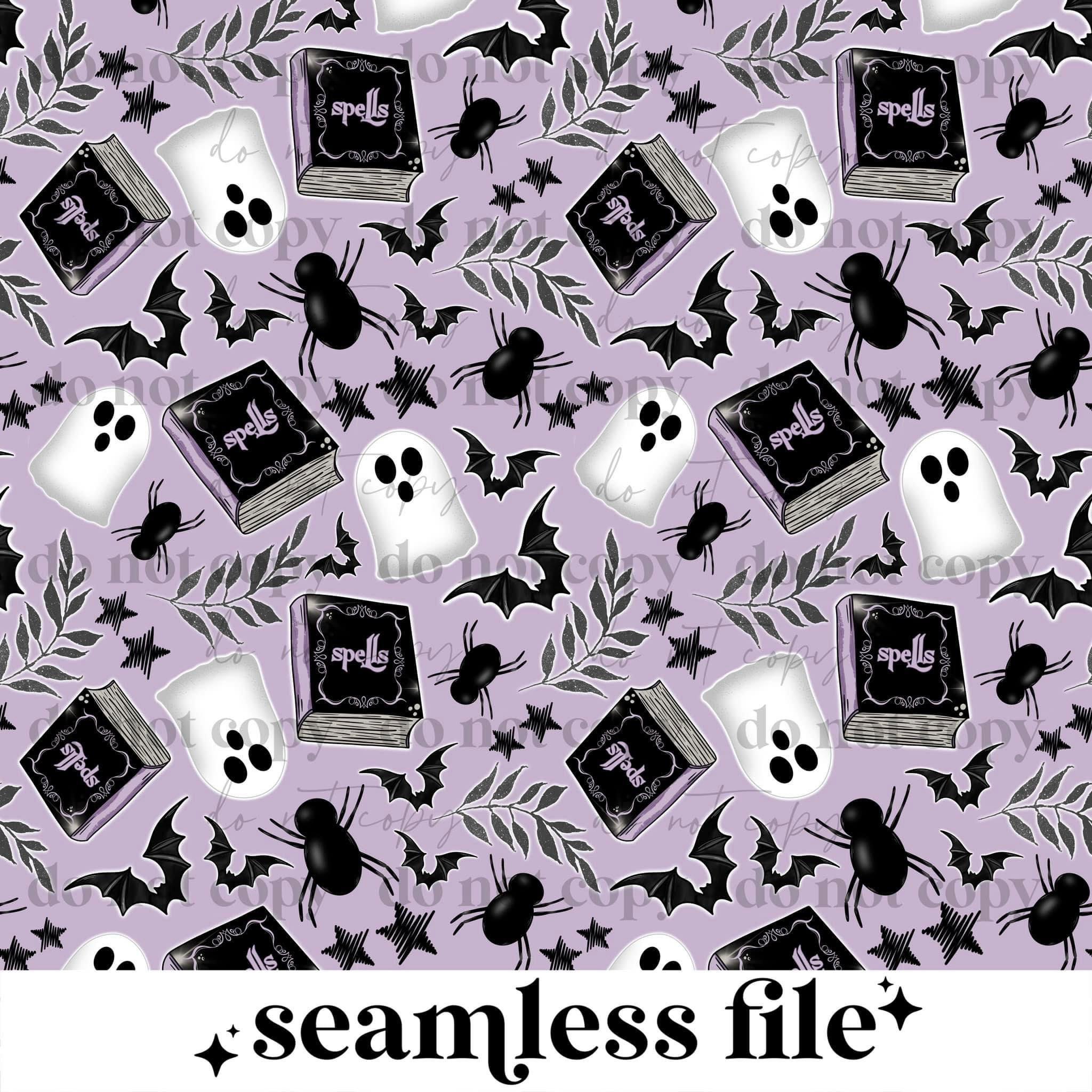 Purple Spells seamless | DIGITAL DOWNLOAD | DIGITAL FILE – Cerra's Shop ...