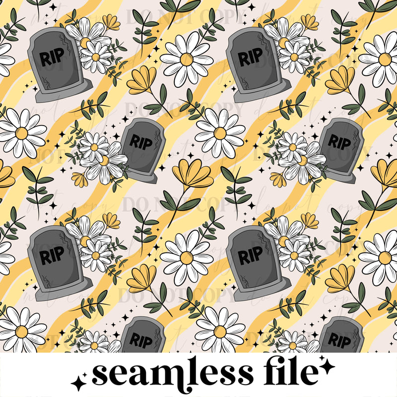 RIP Happy/Dead Inside Seamless PNG | DIGITAL DOWNLOAD | DIGITAL FILE ...