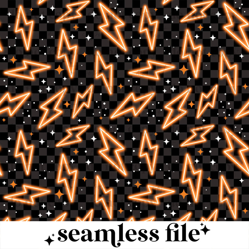 Neon Bolt Seamless PNG | DIGITAL DOWNLOAD | DIGITAL FILE – Cerra's Shop ...