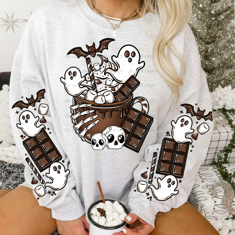 Spooky Hot Cocoa w/ Sleeves PNG | DIGITAL DOWNLOAD | DIGITAL FILE ...