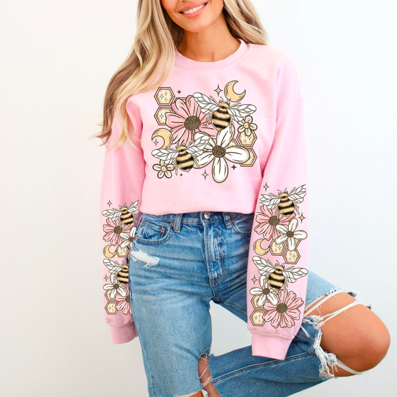 Cottagecore Bees w/ Sleeves PNG | DIGITAL DOWNLOAD | DIGITAL FILE ...