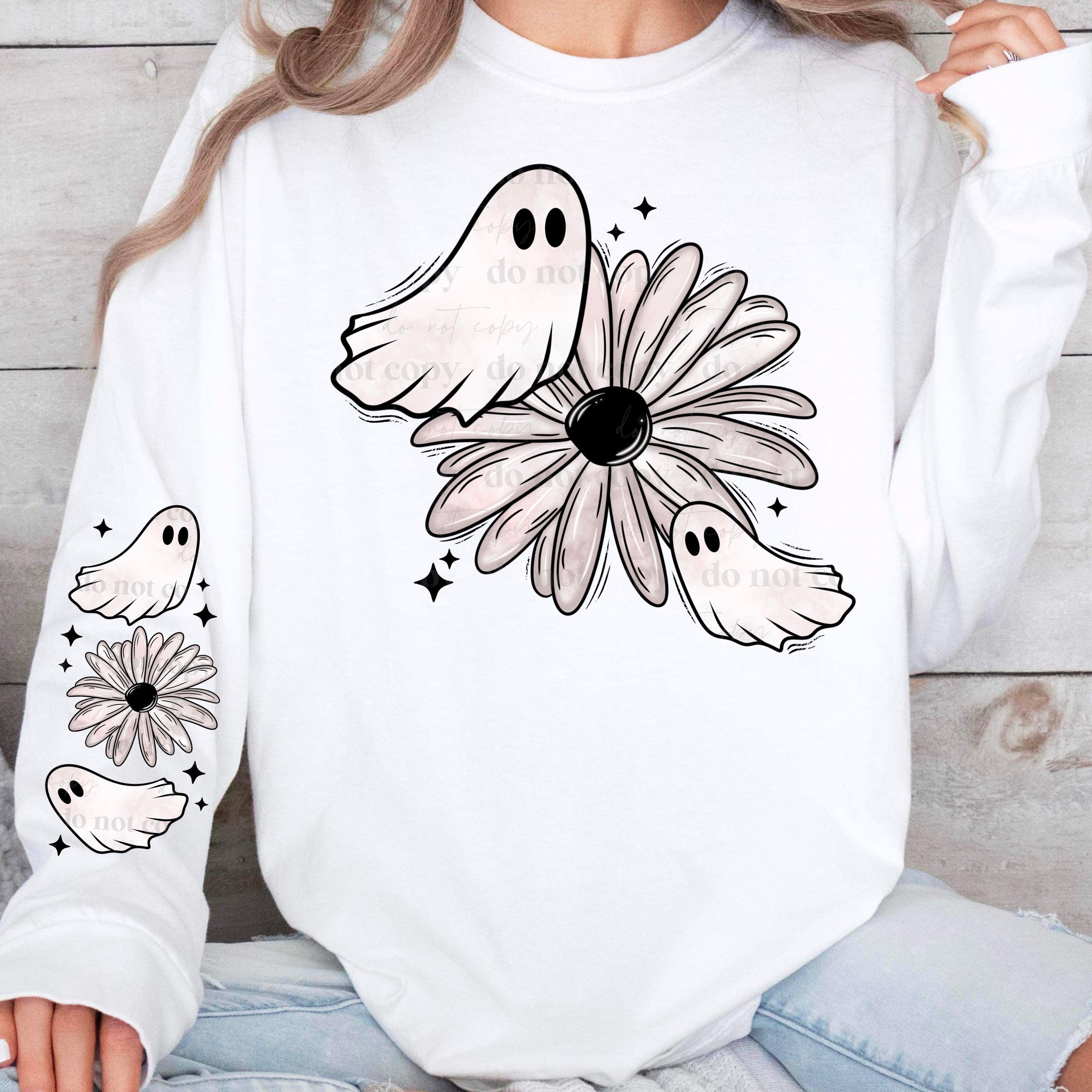 Floral Ghost seamless | DIGITAL DOWNLOAD | DIGITAL FILE – Cerra's Shop ...