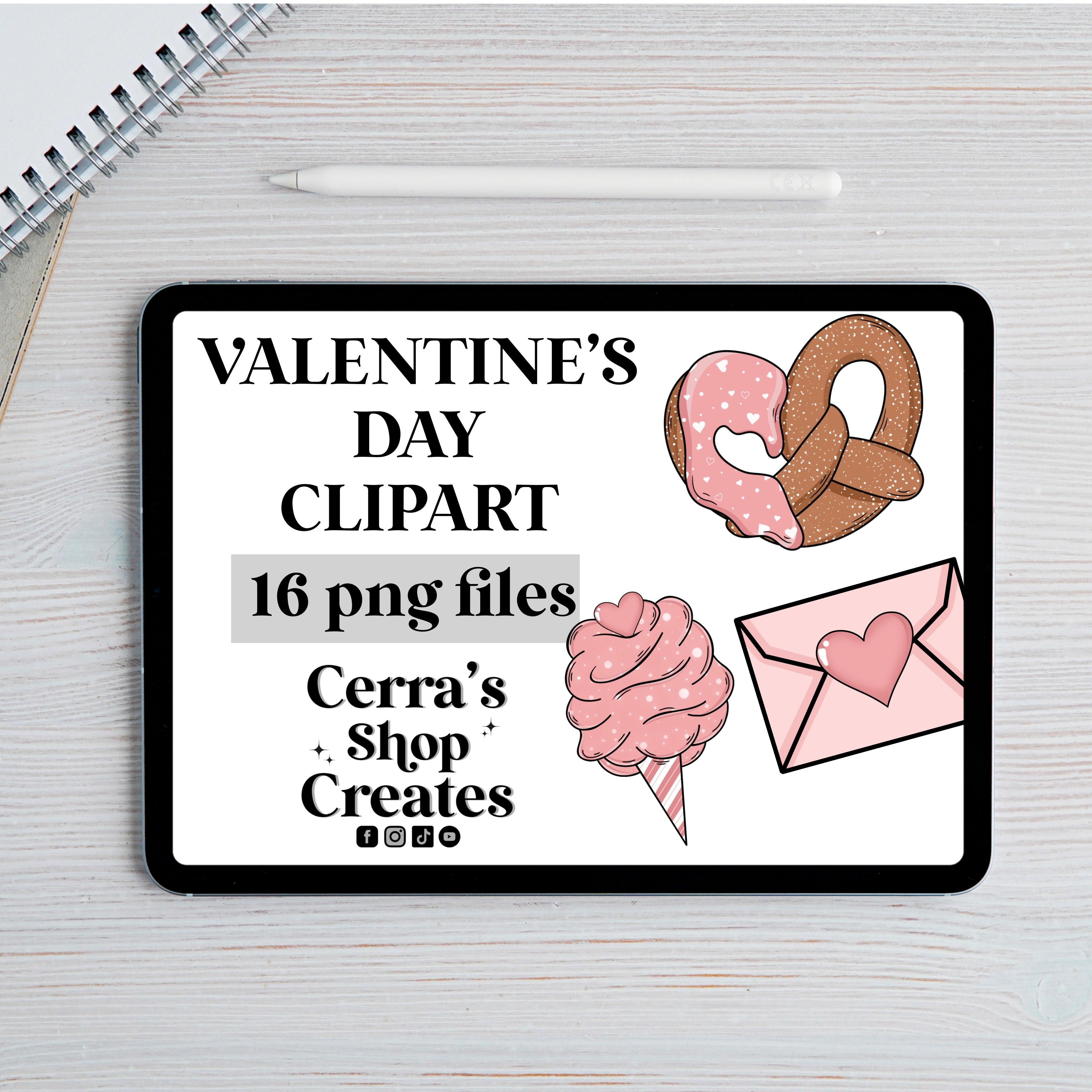 Valentines Day Clipart Set – Cerra's Shop Digital Designs