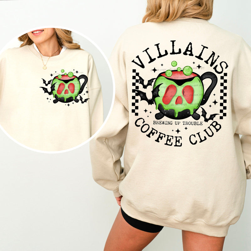 Villain Coffee Club PNG | DIGITAL DOWNLOAD | DIGITAL FILE – Cerra's ...