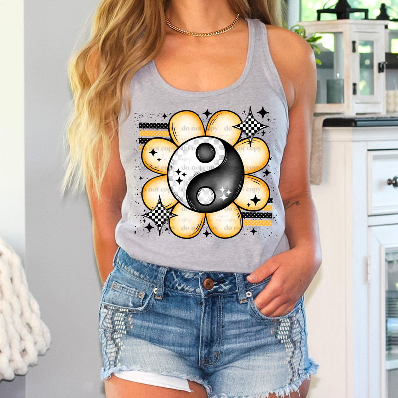 Yin Yang Daisy PNG | DIGITAL DOWNLOAD | DIGITAL FILE – Cerra's Shop ...