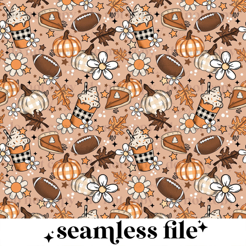 All The Fall Things Seamless PNG | DIGITAL DOWNLOAD | DIGITAL FILE ...