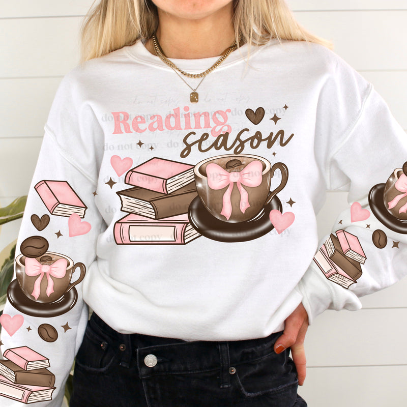 Reading Season w/ Sleeves PNG | DIGITAL DOWNLOAD | DIGITAL FILE – Cerra ...