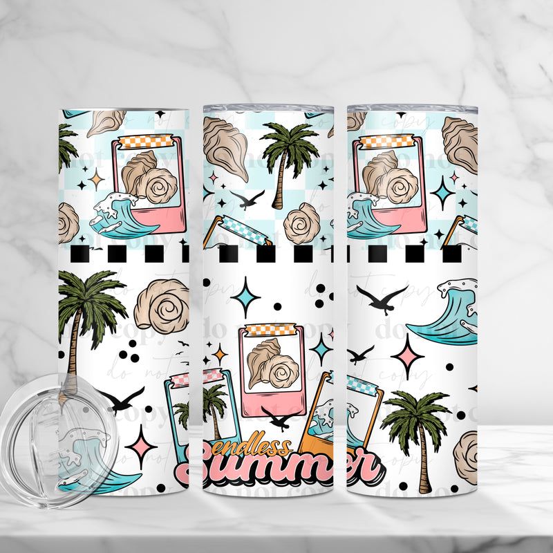 Endless Summer Tumbler Wrap PNG | DIGITAL DOWNLOAD | DIGITAL FILE ...