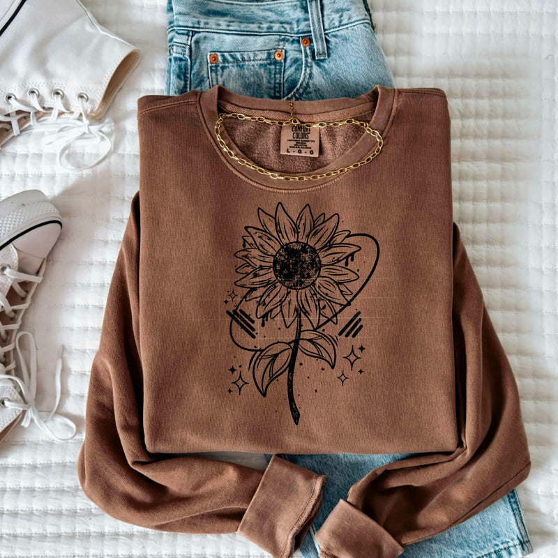 Sunflower Single Color PNG | DIGITAL DOWNLOAD | DIGITAL FILE – Cerra's ...
