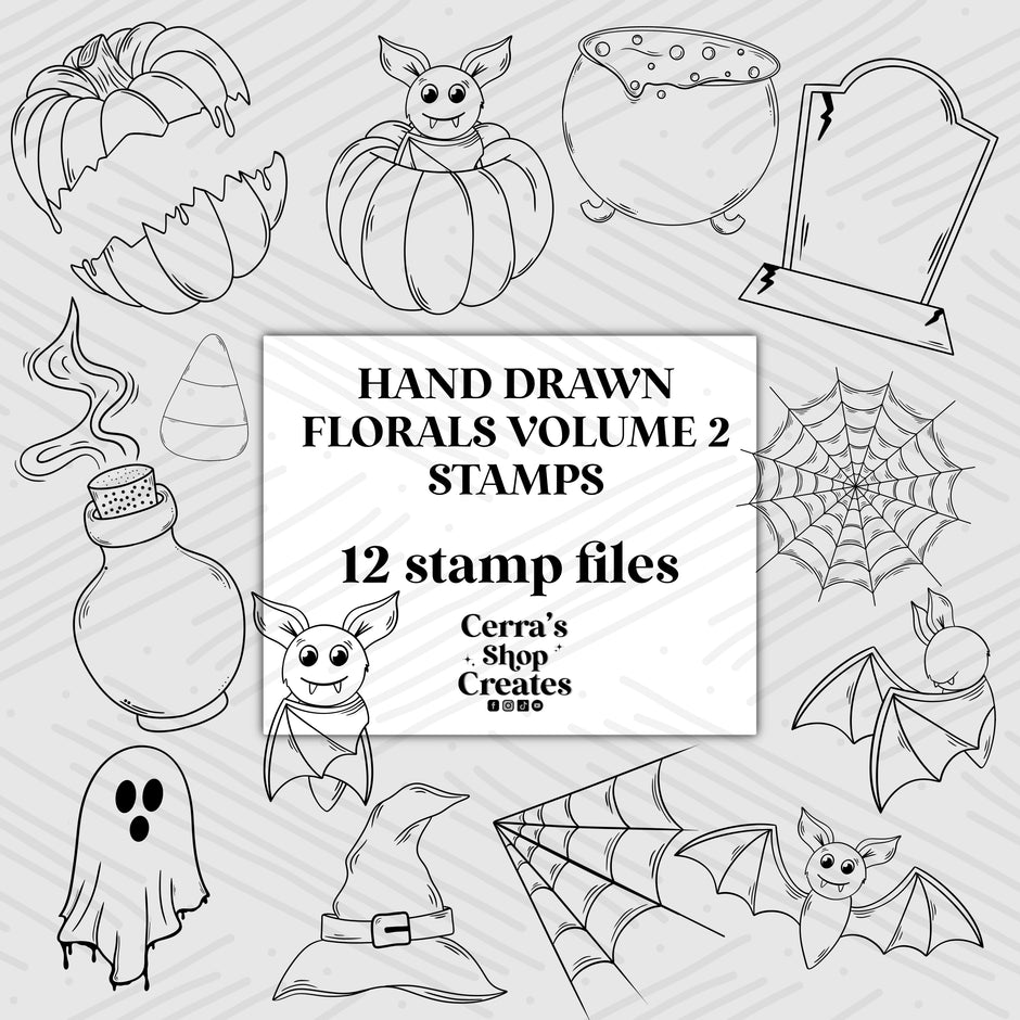 Clipart & Procreate Brushes – Cerra's Shop Digital Designs