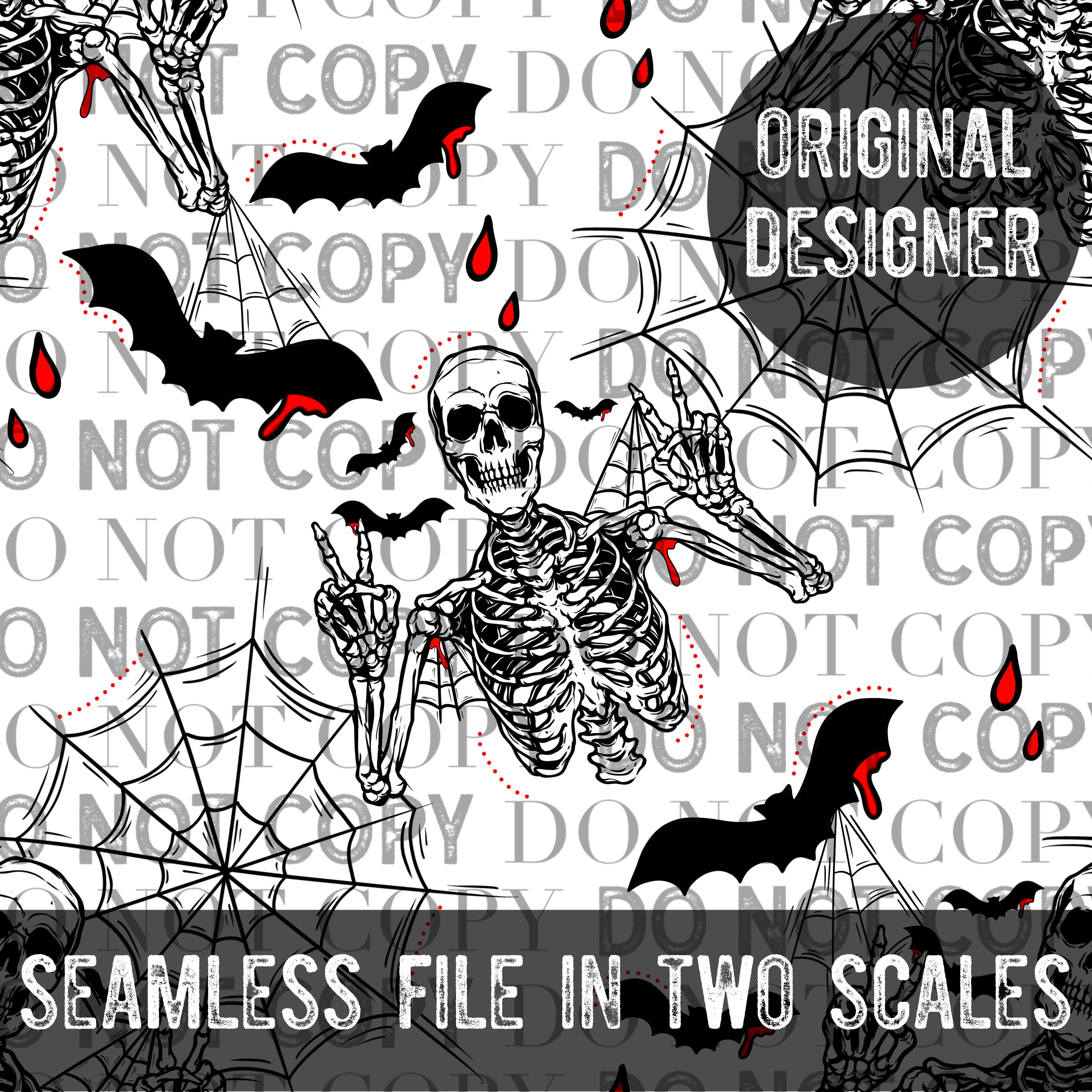 Spooky Season Seamless PNG | DIGITAL DOWNLOAD | DIGITAL FILE – Cerra's ...