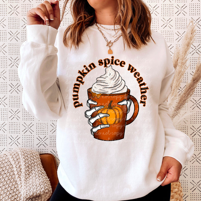 Pumpkin Spice Weather Full ColorPNG | DIGITAL DOWNLOAD | DIGITAL FILE ...