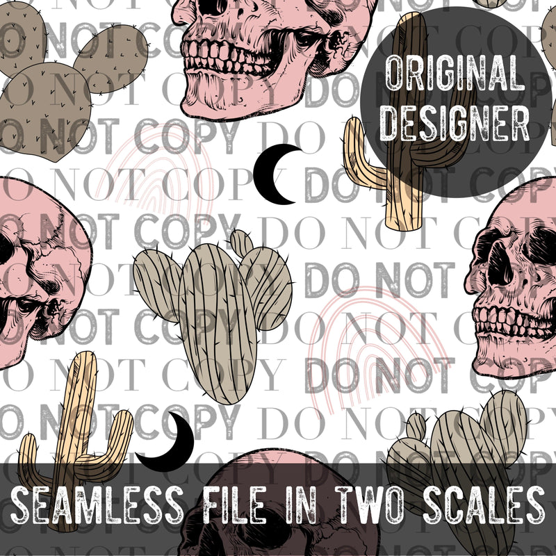 Skellie Cactus Seamless PNG | DIGITAL DOWNLOAD | DIGITAL FILE – Cerra's ...